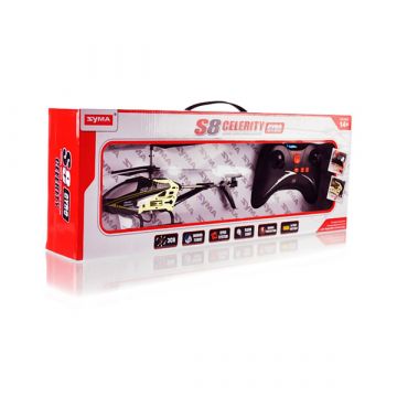 Syma S8 Gyro 3 csatornás távirányítású helikopter - fekete - JátékNet.hu