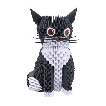 Creagami: 3D origami készlet, nagy - Cica - JatekBolt.hu