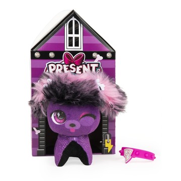 Present Pets: Mini kutya figura házikóban - Punk - JatekBolt.hu
