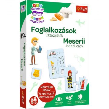 Micul explorator: Meserii - joc educativ cu creion magic - Tulli.ro
