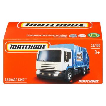 Matchbox: Garbage King kisautó papírdobozban - JátékNet.hu