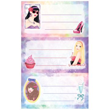 Avery: Etichete caiete cu model top-modele - Tulli.ro