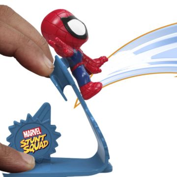 Marvel: Stunt Squad kilőhető akciófigura szett bázissal - Pókember vs ...