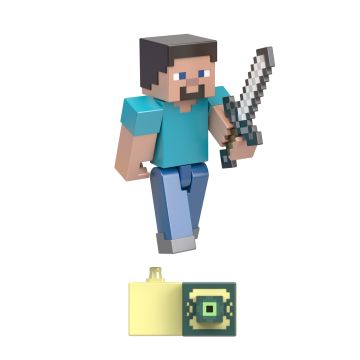 Minecraft: Figurine Craft-A-Block - Steve - Tulli.ro