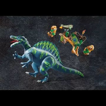 Playmobil: Dino Rise - Spinosaurus harci dinó figura nyílvetővel 71260 ...