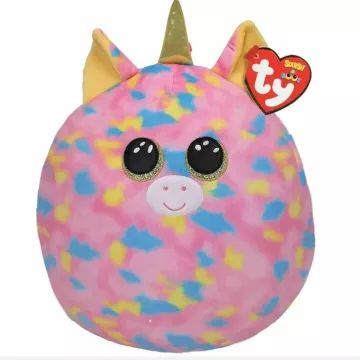 TY Squishy Beanies: Fantasia, a színes unikornis párna plüss - 22 cm ...